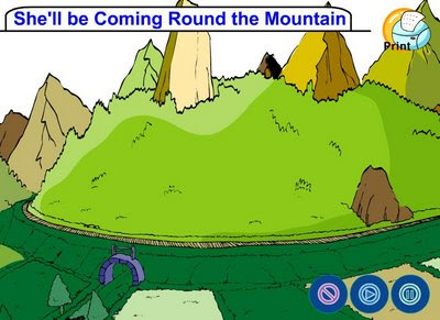 SHE'LL BE COMING ROUND THE MOUNTAIN SONG | learningenglish-esl